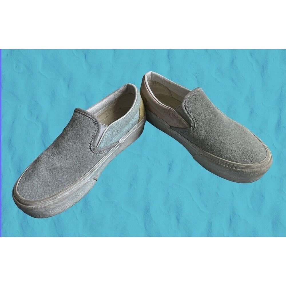 Vans Classic Slip On Platform Color Block Pastel True… - Gem